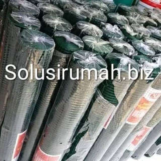 kawat ram pvc hijau setengah inc per rol 10 meter tinggi 90 cm | Lazada ...