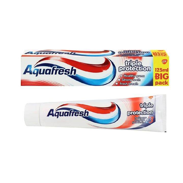 Aquafresh Triple Protection Toothpaste (BIG Family Size) - 125 mL ...