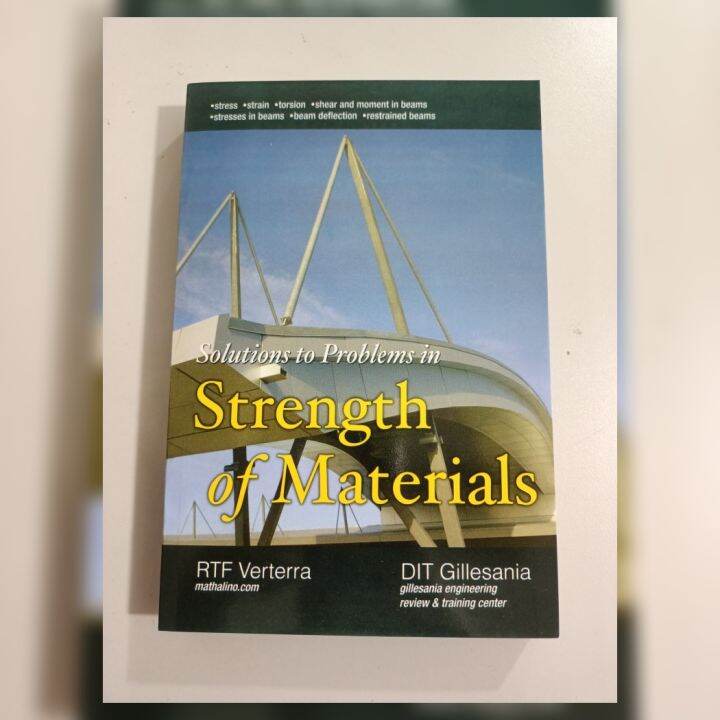 Solutions to Problems in Strength of Materials By: DIT Gillesania ...