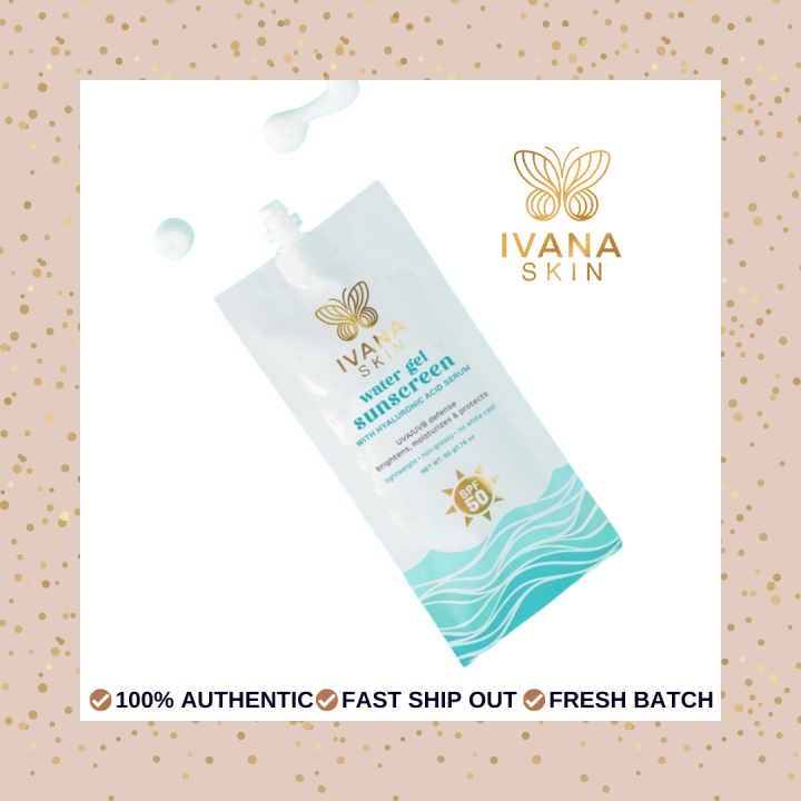 IVANA SKIN WATER GEL SUNSCREEN SPF 50 | Lazada PH