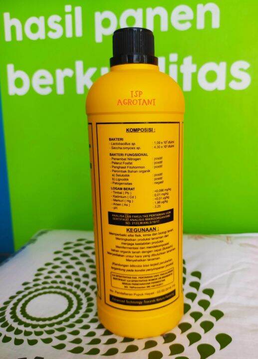 EM4 Efektif Mikroorganisme 4 pekatan untuk pertanian Kemasan 1LLiter ...