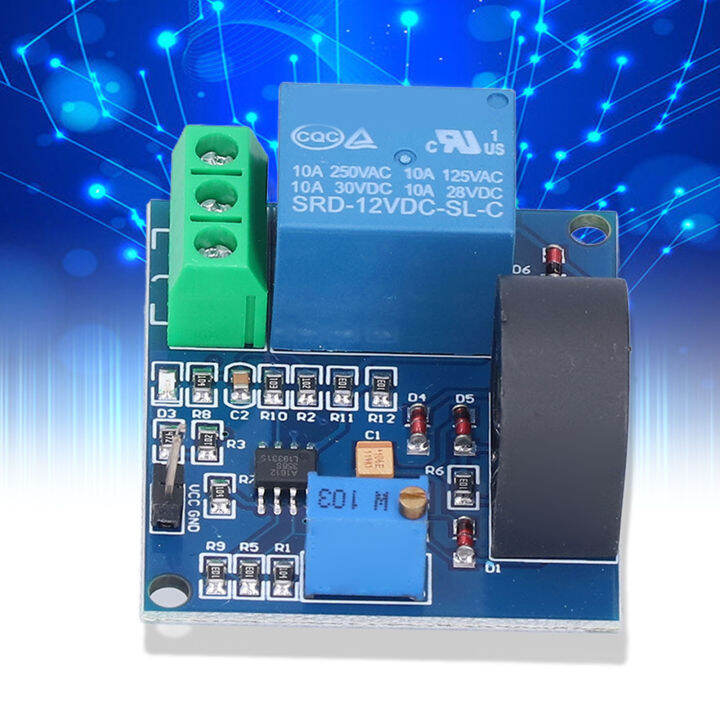 Relay Modules 20Hz-400Hz AC Current Detection Sensor Module Switch Output for Circuit Protection ...