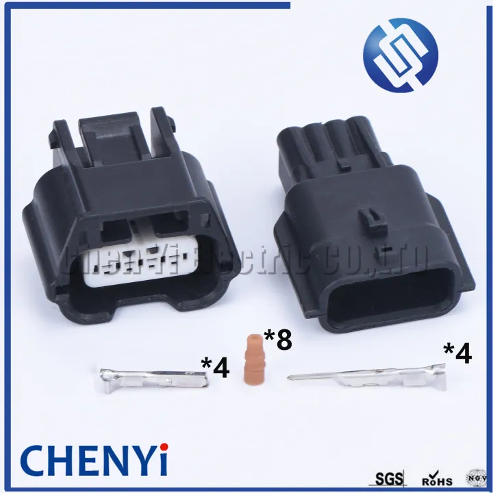1 set 4 Pin （male or female ） Waterproof Automotive Plug MAP Sensor ...