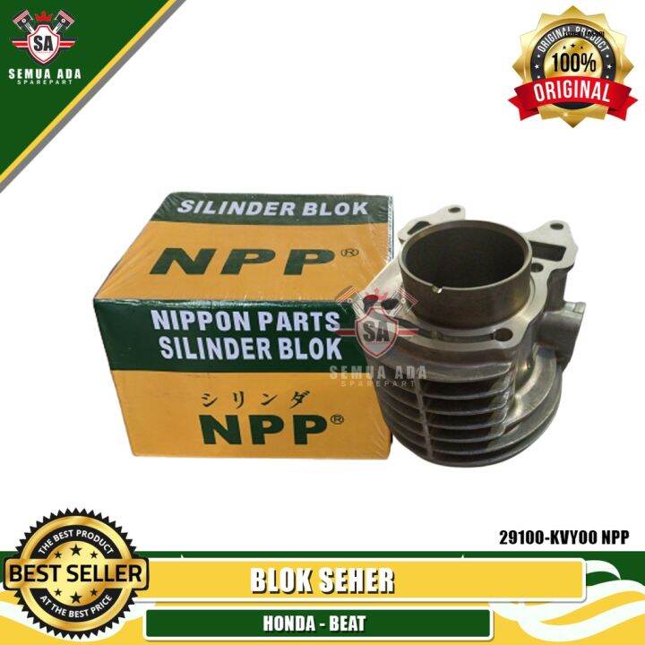BLOK SEHER - SILINDER BLOK NPP CYLINDER BLOK BEAT ORIGINAL NPP | Lazada ...