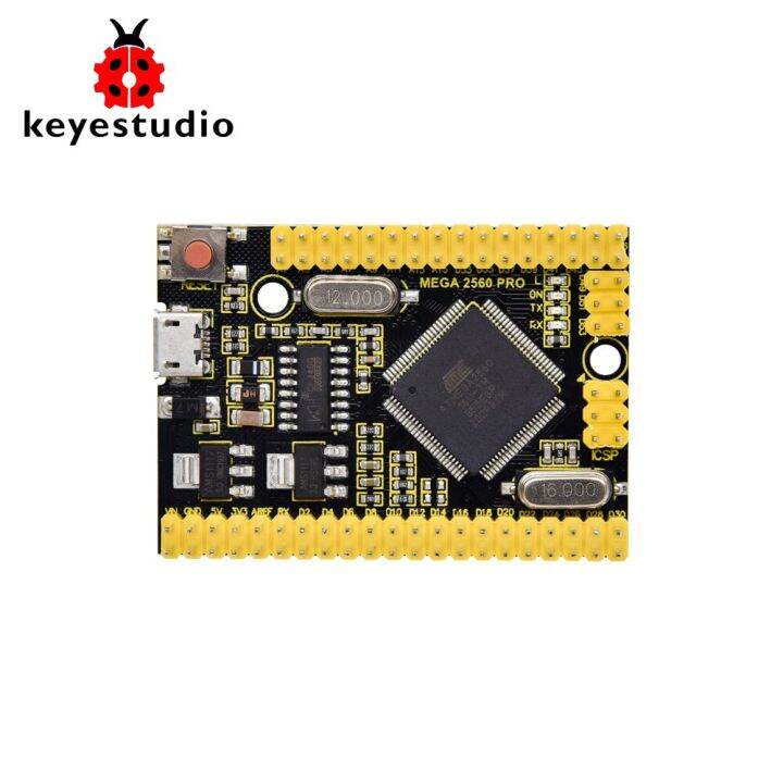 Keyestudio ATMEGA2560-16AU MEGA PRO 2560กระดานควบคุมสำหรับอุปกรณ์ ...