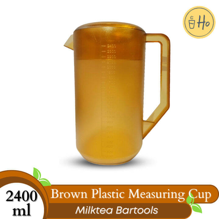 Brown Plastic Measuring Cup 2.4L | Lazada PH