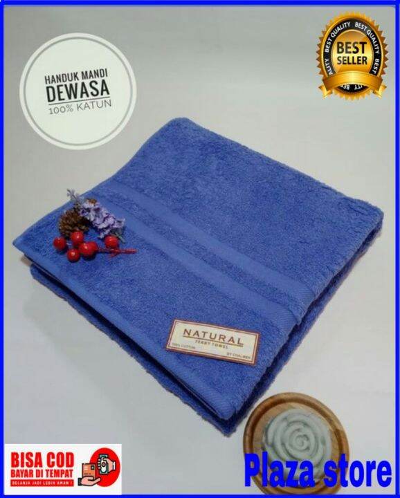 Handuk Anak - Handuk Dewasa - Handuk Mandi Anak - Handuk Natural Biru ...