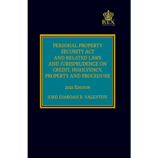 The Personal Property Security Act And The Related Laws And ...