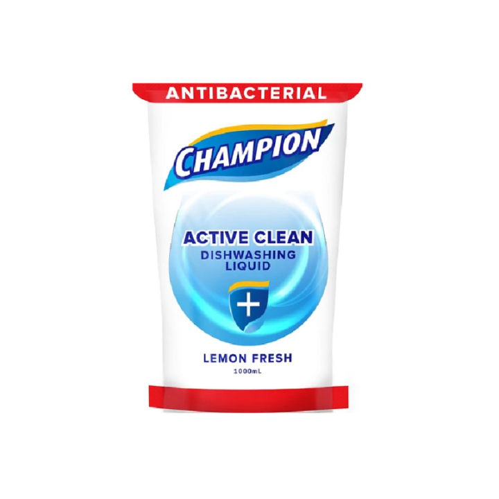 Champion Lemon Fresh Dishwashing Liquid (1L) | Lazada PH