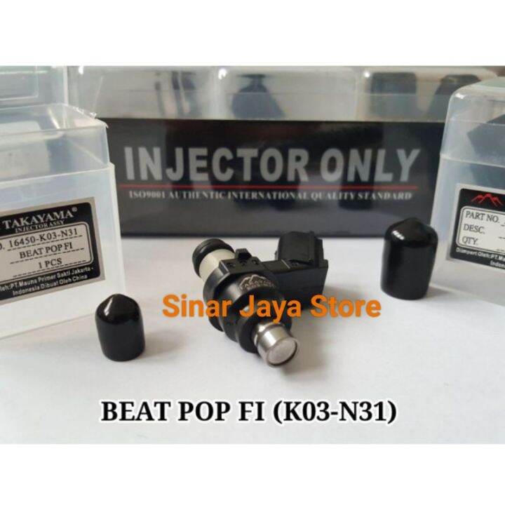 Injector Only Injektor Bahan Bakar Beat Pop (FI) Takayama | Lazada ...