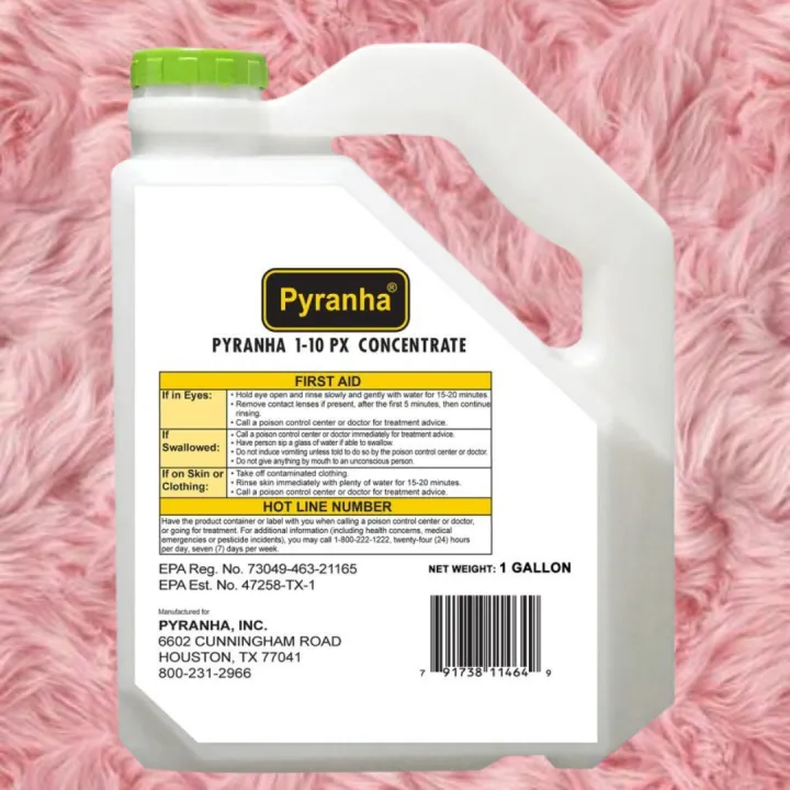 Pyranha Permethrin Concentrate Insecticide Fogging, Misting Solution ...