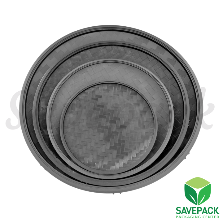 BLACK Plastic Bilao 12 inches" | Lazada PH