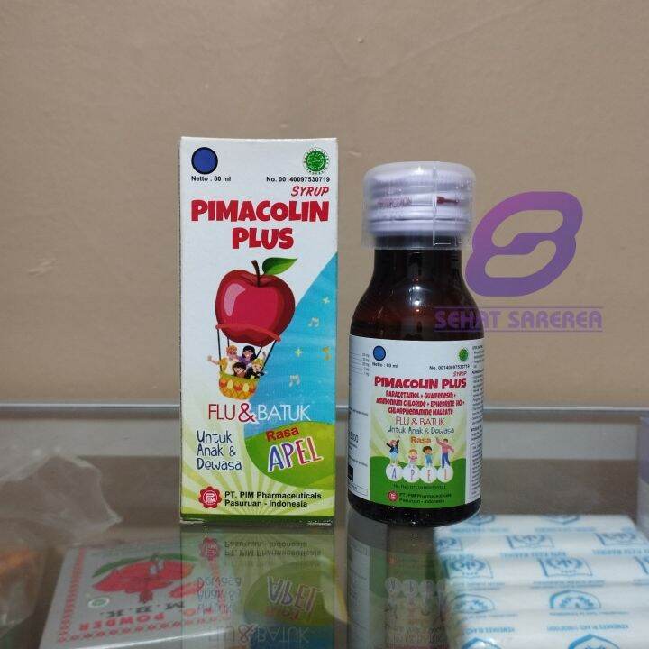 Pimacolin Plus Apel 60 ml Sirup | Lazada Indonesia