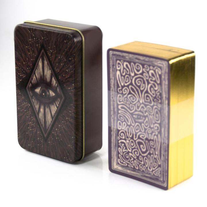 Prisma Visions Tarot Deck In A Tin Box Gilded Edge for Fortune Telling ...
