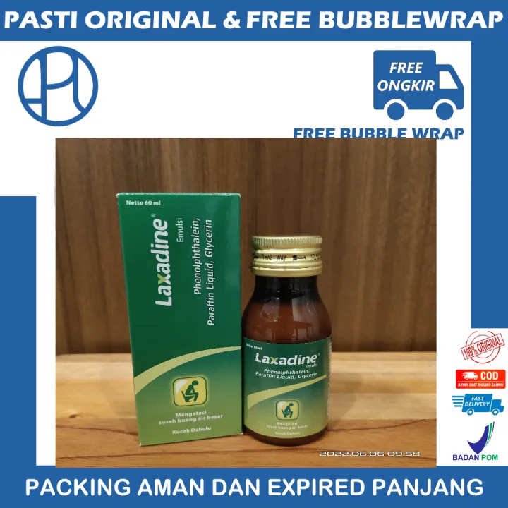 LAXADINE EMULSI 60 ML | Lazada Indonesia