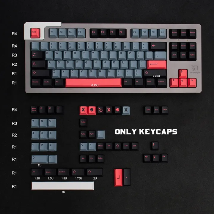 137 Keys GMK Clones 8008 PBT Keycaps Cherry Profile For Cherry MX ...