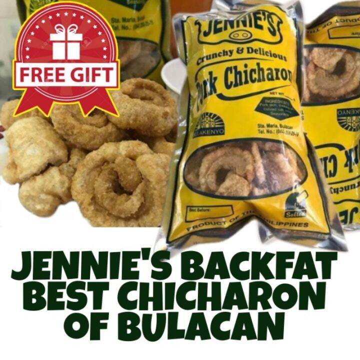 Jennie's Pork Backfat Chicharon BEST CHICHARON OF BULACAN 150g | Lazada PH
