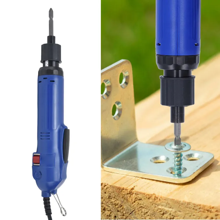 Electric Screwdriver High Torsion Straight Handle Hex Power Screw ...