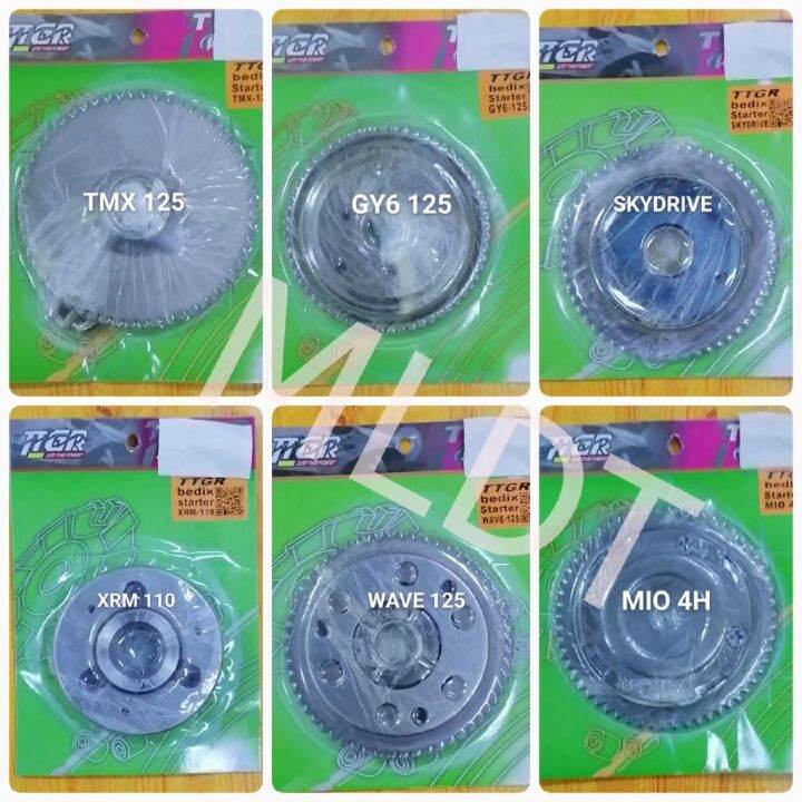 BENDIX STARTER MIO/TMX125/GY6 125/WAVE125/SKYDRIVE/XRM110 | Lazada PH