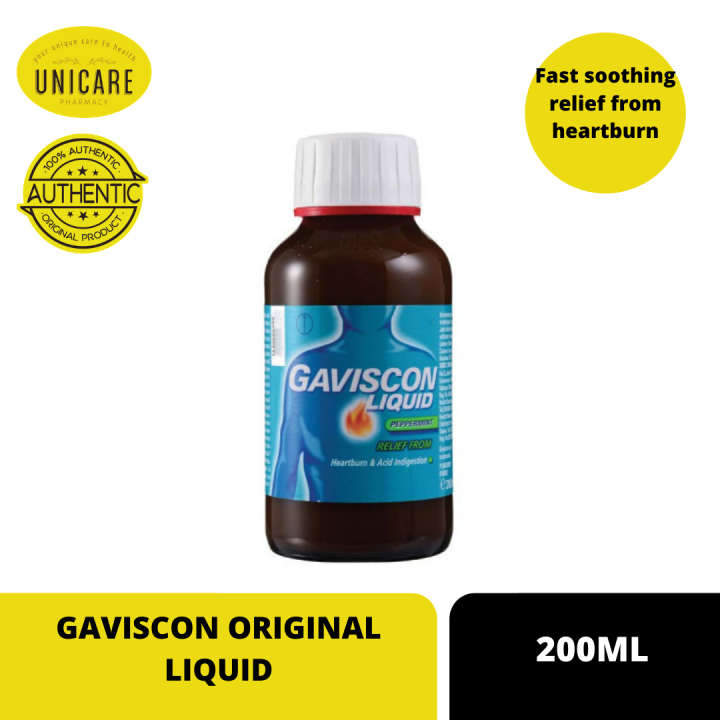 GAVISCON ORIGINAL 200ML | Lazada