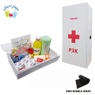 Kotak P3K Mobil isi lengkap / P3K 9 in 1 / Kotak Putih P.P.P.K (Kotak ...