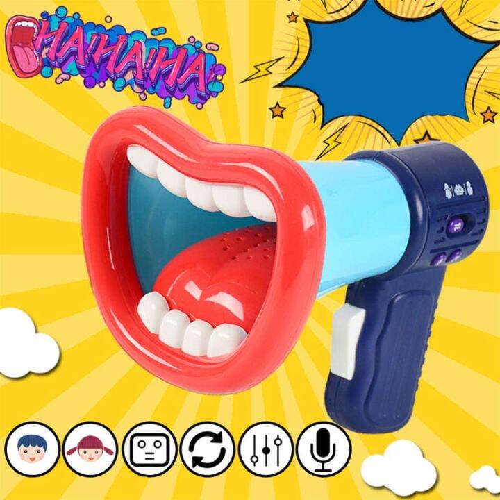 Voice Changer for Kids with Megaphone Function Handheld Mic Toy Voice ...