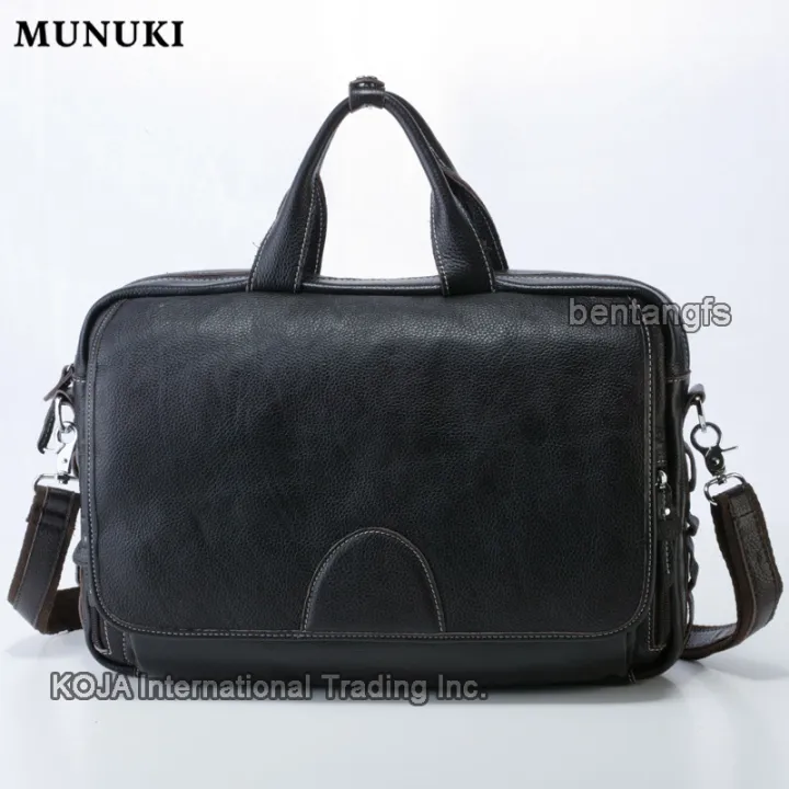 MUNUKI กระเป๋าใส่เอกสารแล็ปท็อปหนังแท้สำหรับผู้ชาย,กระเป๋าแฟชั่นผู้ชาย ...