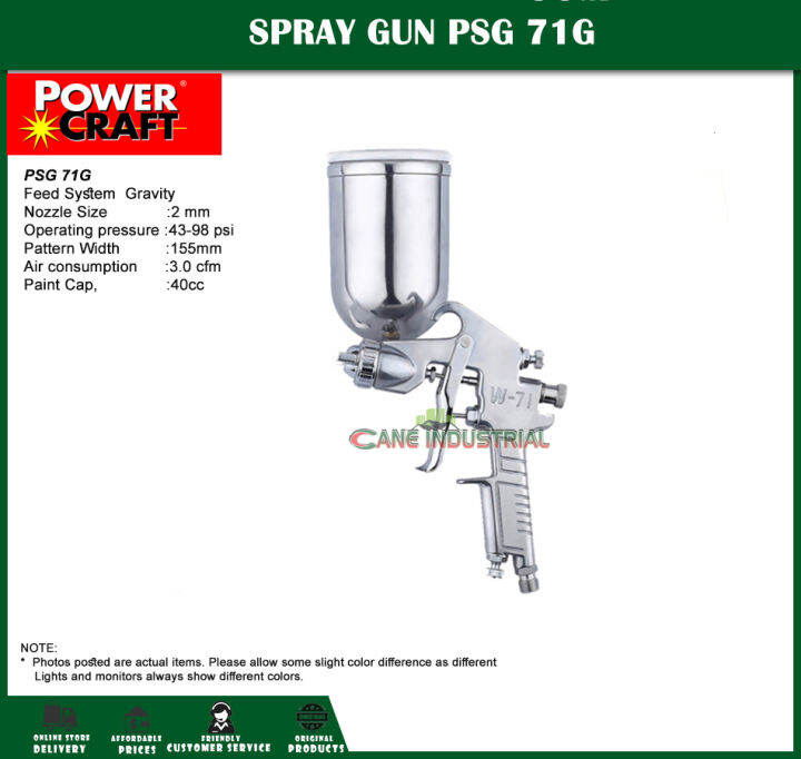 Powercraft Spray Gun (PSG71G) | Lazada PH