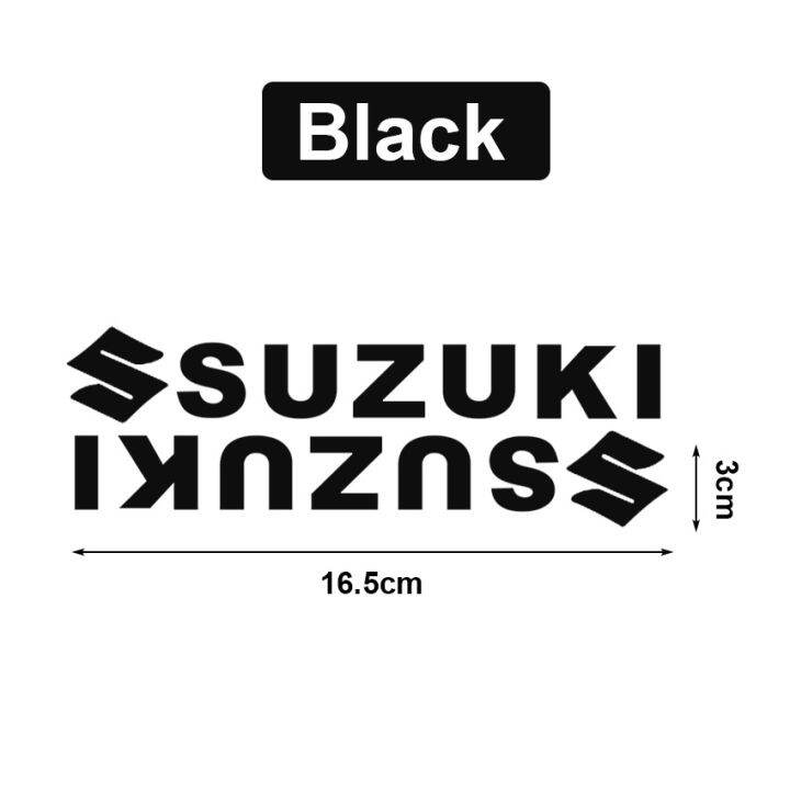 【Local Delivery】 Suzuki Logo Sticker Laser Rainbow Motorcycle Bike Car ...