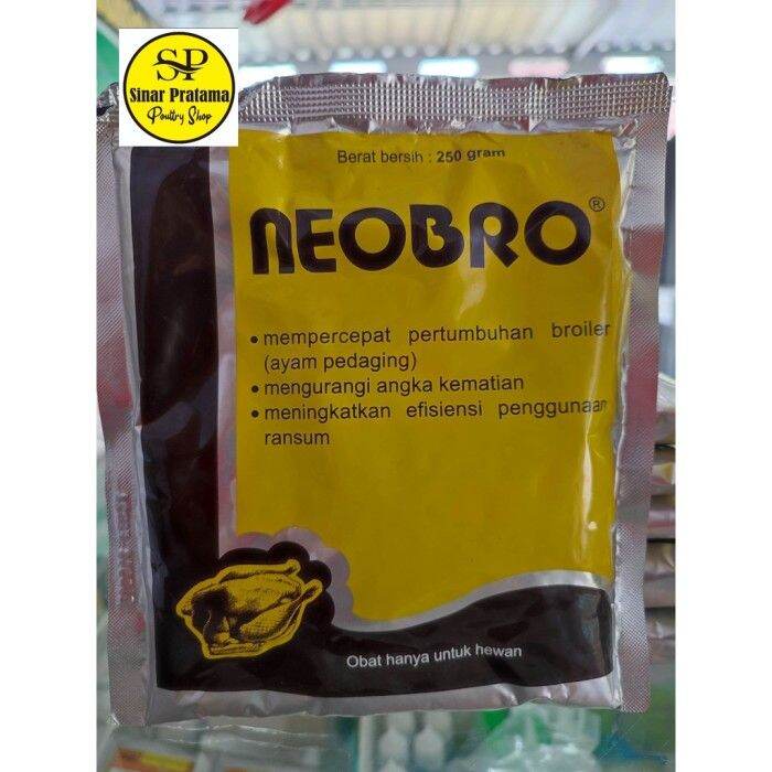 NEOBRO 250 Gram - Vitamin Penggemuk Ayam Broiler | Lazada Indonesia