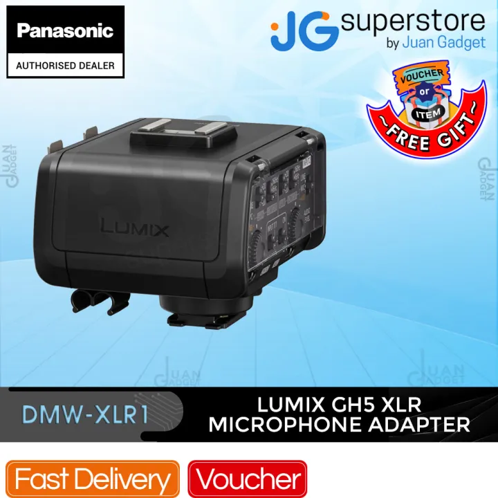 Panasonic Professional Microphone Adaptor for GH5, 2 XLR Terminals ...