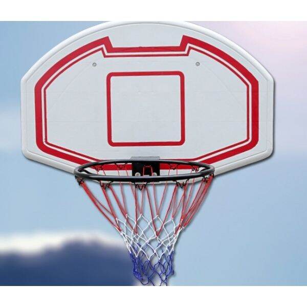 Global House-4TEM แป้นบาสเกตบอลติดผนัง 44นิ้ว BKT003 สีขาว รับประกันของเเท้ | Lazada.co.th