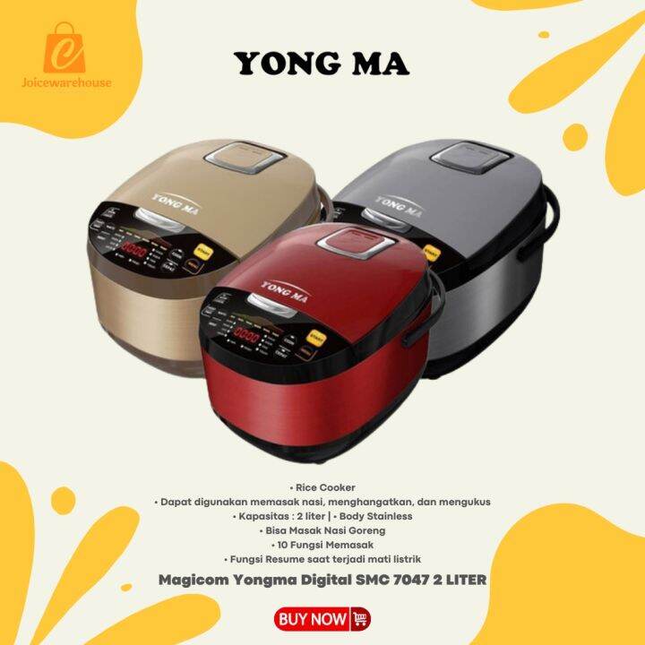 Magicom Yongma Digital SMC 7047 2 LITER | Lazada Indonesia