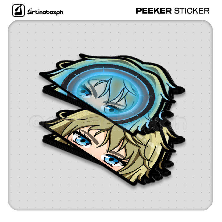 Deadlock - Valorant Agent Waterproof Peeker Sticker by ArtinaboxPH ...