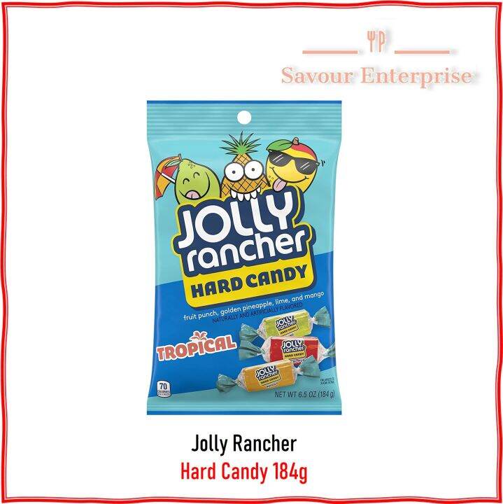 Jolly Rancher Tropical Fruit Flavored Hard Candy 184g | Lazada Singapore