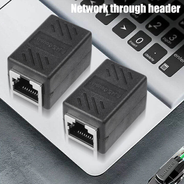 New 5Pcs RJ45 Splitter Connector Adapter Ethernet Splitter Coupler ...