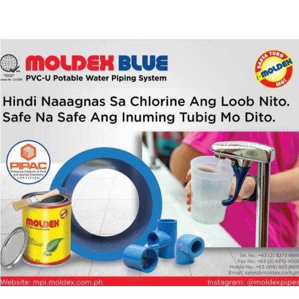 Moldex Orange PVC Pipes and Fittings-CBR | Lazada PH