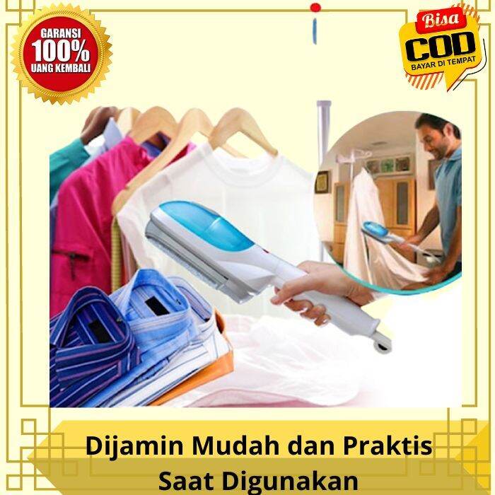 Alat Setrika Seterika Uap Udara TOBI / TOBI Travel Steamer Mini Praktis ...