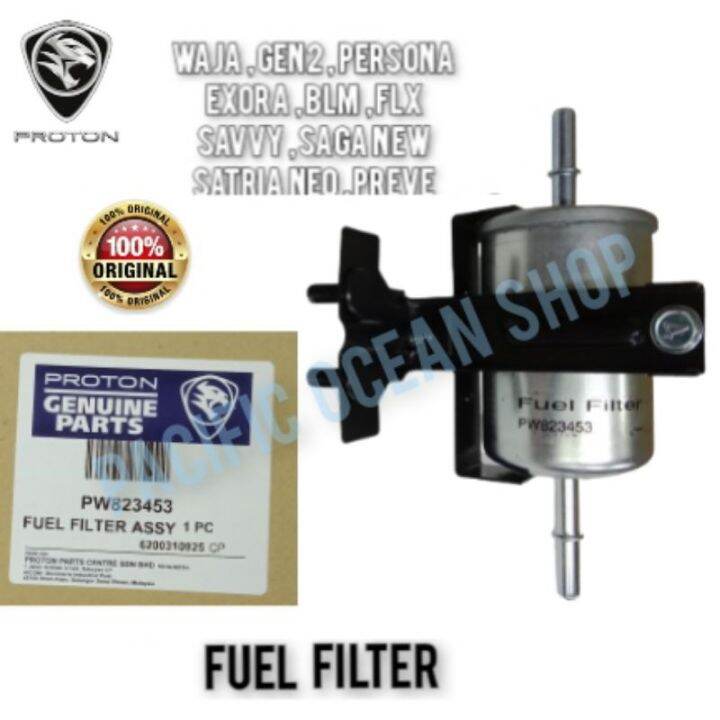 FUEL FILTER (ORIGINAL) PROTON BLM EXORA FLX GEN2 PERSONA WAJA SAVVY ...