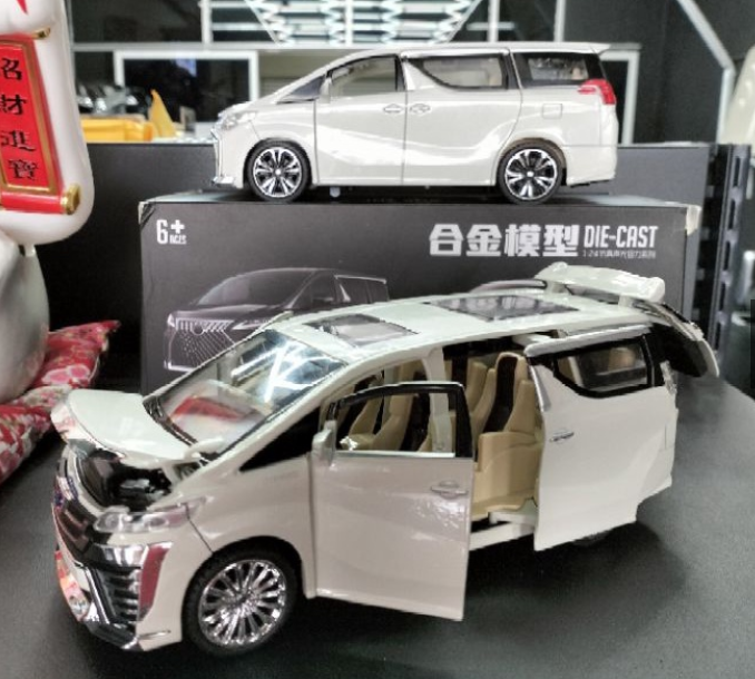 Toyota alphard vellfire agh30 scale models of diecast steel alloy car ...
