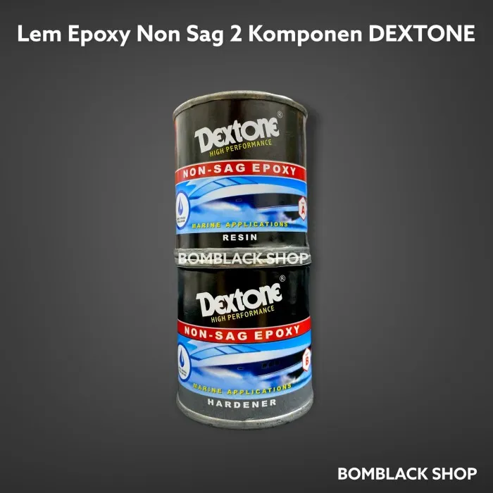 DEXTONE Lem Epoxy Non Sag 2 Komponen Resin Hardener Besi Kayu Keramik ...
