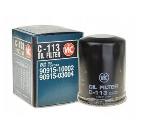 Vic Oil Filter C-113 RAV4/Hilux/Avanza/Alphard/Camry (C113) | Lazada PH