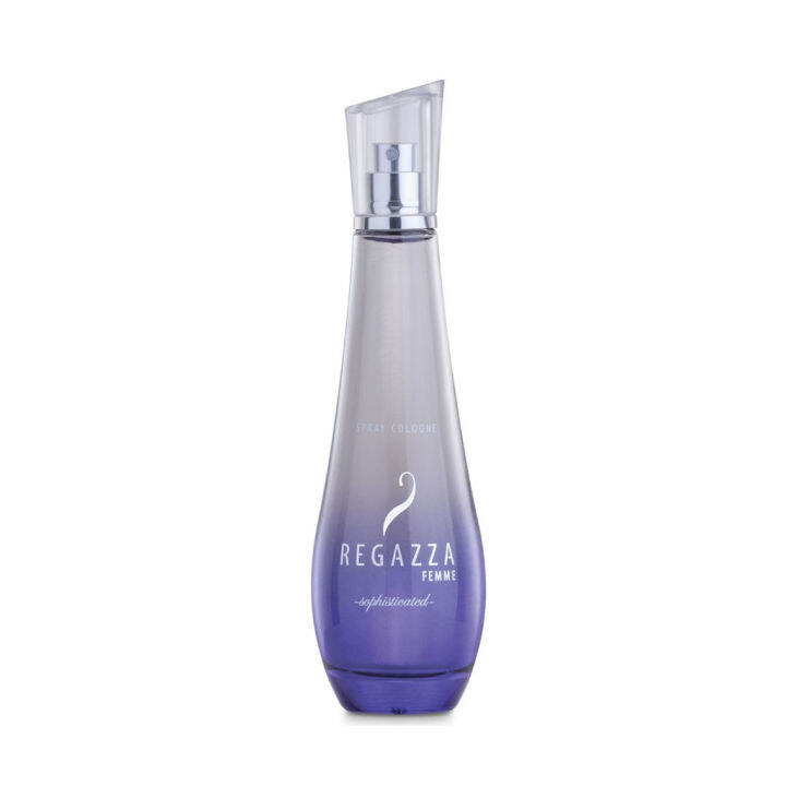 REGAZZA PARFUM WANITA SPRAY COLOGNE (SOPHISTICATED/UNGU) 100ML | Lazada ...