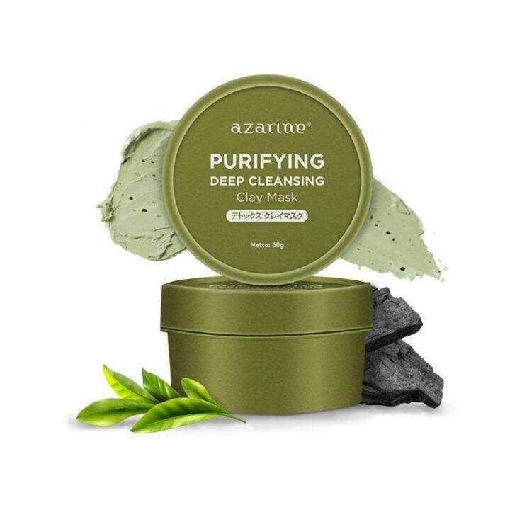 Azarine Purifying Deep Cleansing Clay Mask, 60 gr / Masker Wajah ...