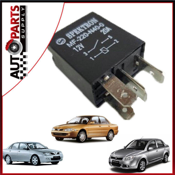 100% ORIGINAL POWER RELAY HEAD LAMP RELAY PROTON WIRA SAGA BLM GEN2 ...