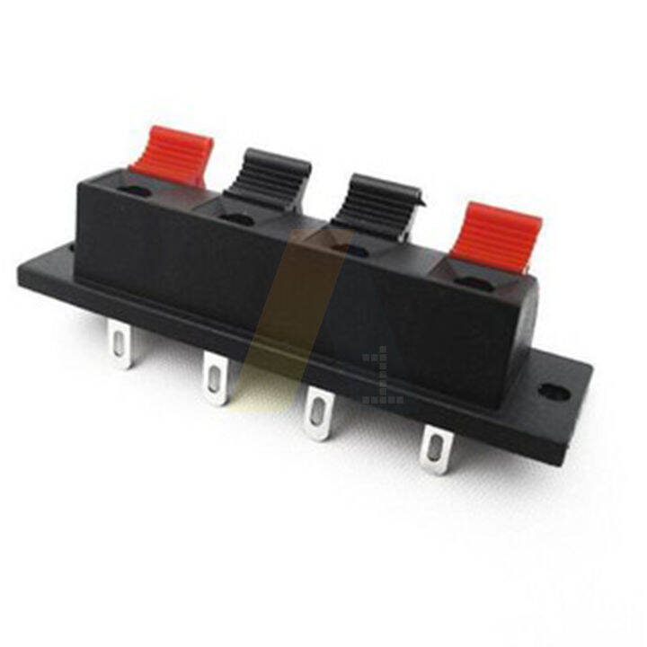 Terminal Speaker 4 Pin Model Jepit | Lazada Indonesia