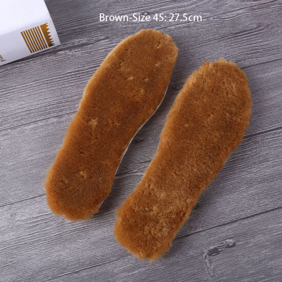 Dày phụ nữ lông cừu mềm tuyết fluffy unisex giày lót len mùa đông