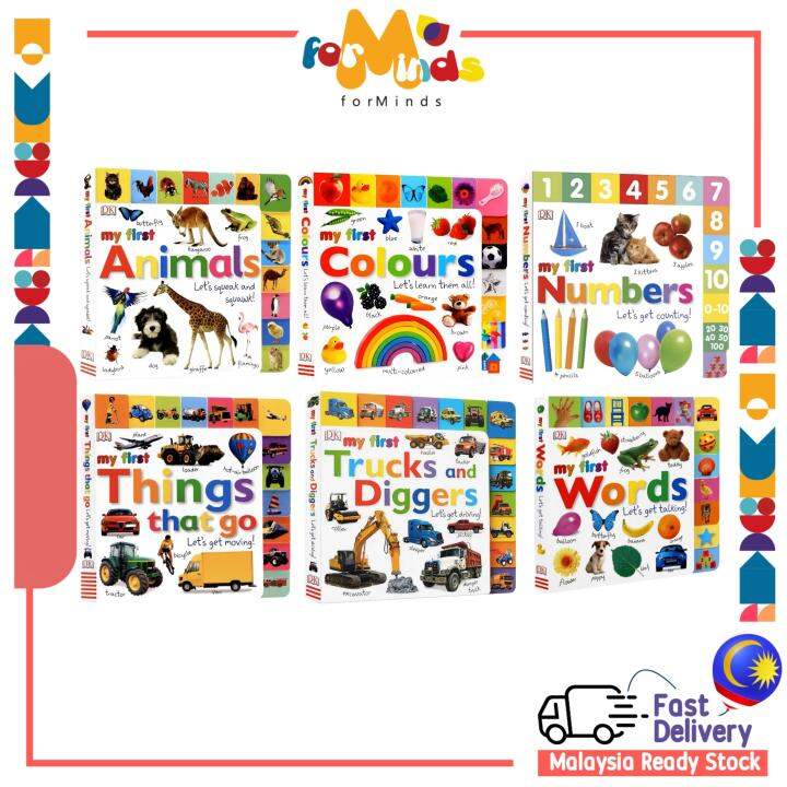 forMinds【🇲🇾Ready Stock】【DK My First Animals Colours Numbers Things that ...