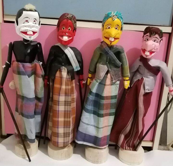 Wayang Punakawan 1 set tinggi 25cm | Lazada Indonesia
