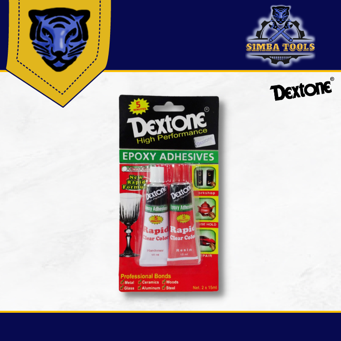 DEXTONE Lem Epoxy Adhesive 5 Menit Clear Color 30 ml | Lazada Indonesia